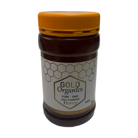 Gold Organics Raw Honey - Multiflora - The Nut Factory