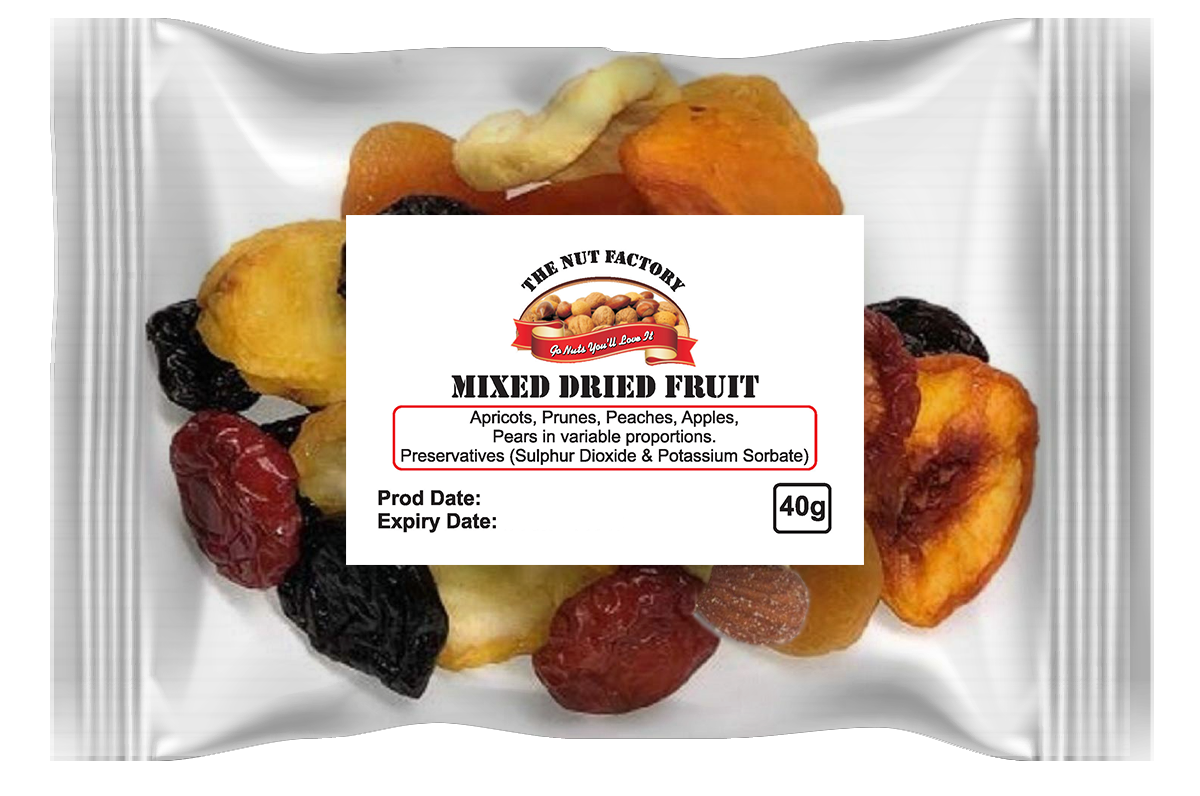 Mixed Dried Fruit The Nut Factory